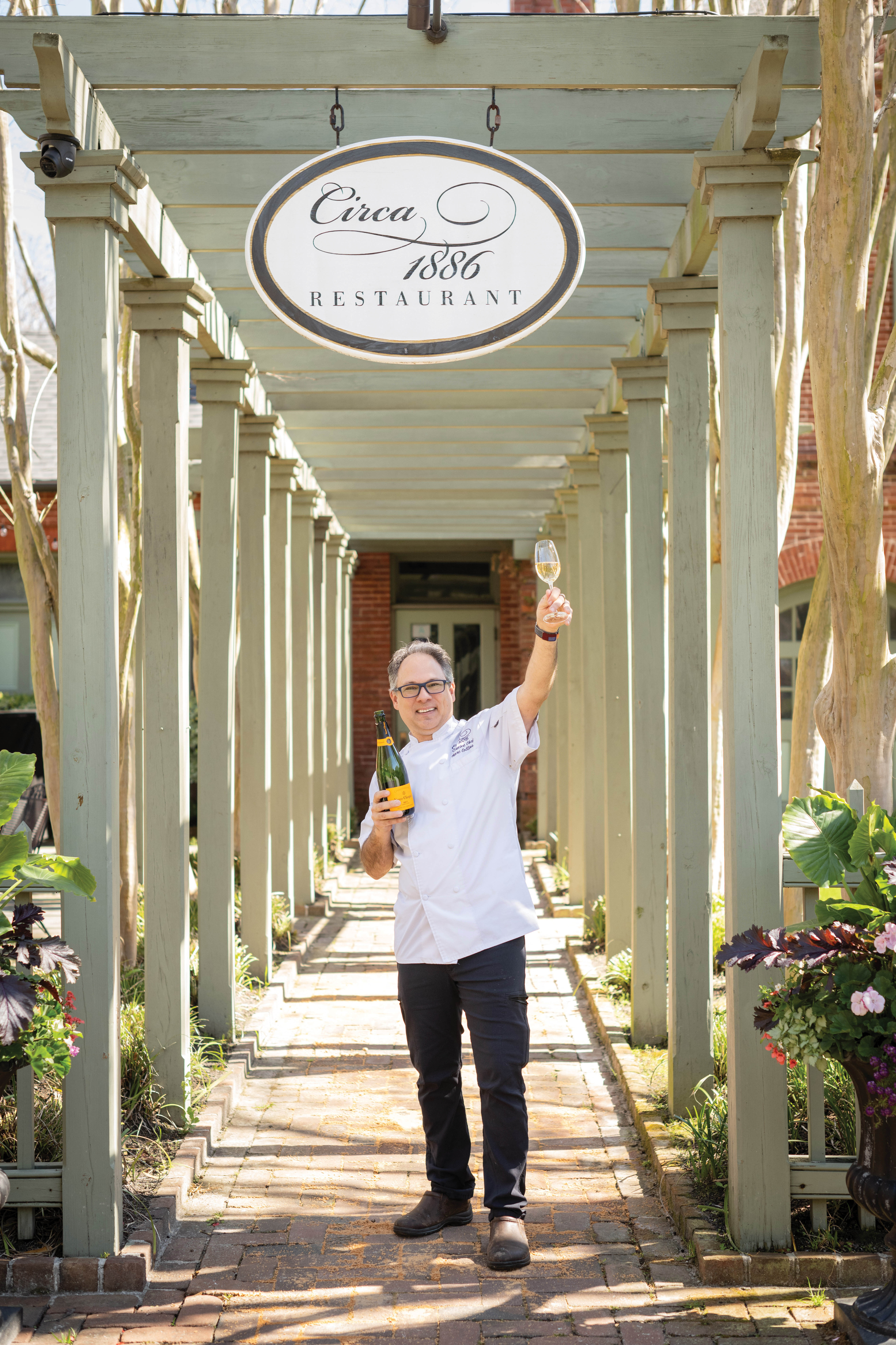 15 Minutes With Marc Collins: the Circa 1886 chef on 25 years of fine ...