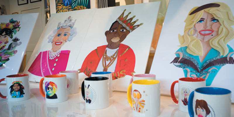 A Cut Above: Illustrator Sam Sidney attracts a strong following with ...