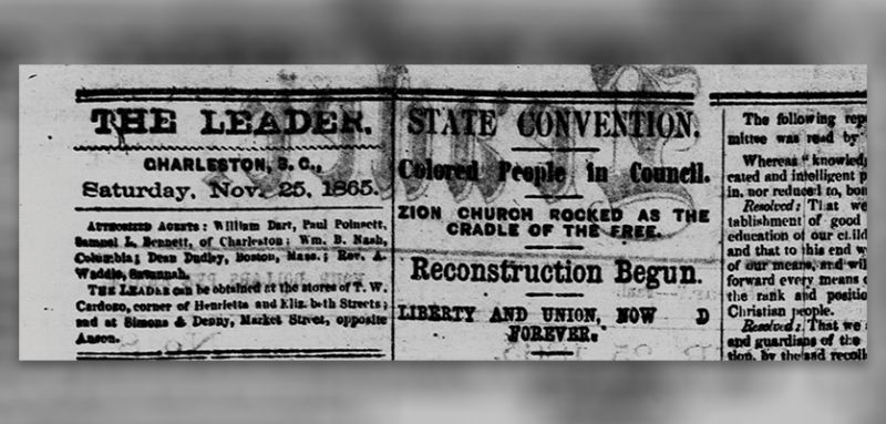 “In Equity & Justice”—After the Civil War, Black leaders demanded to be ...