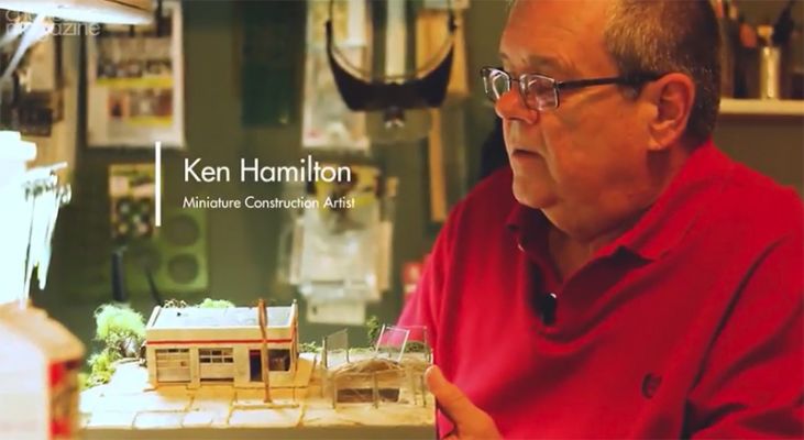 Charleston SC | VIDEO: Ken Hamilton -Miniature Artist| Charleston Magazine