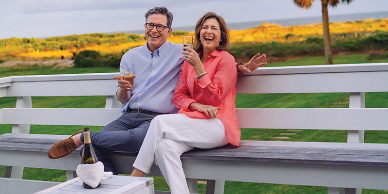 Recipe for Happiness: The Late Show’s Stephen Colbert and his wife ...