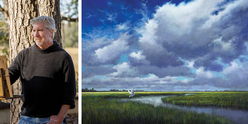 Why painter Mark Horton had his heads in the clouds | Charleston SC ...