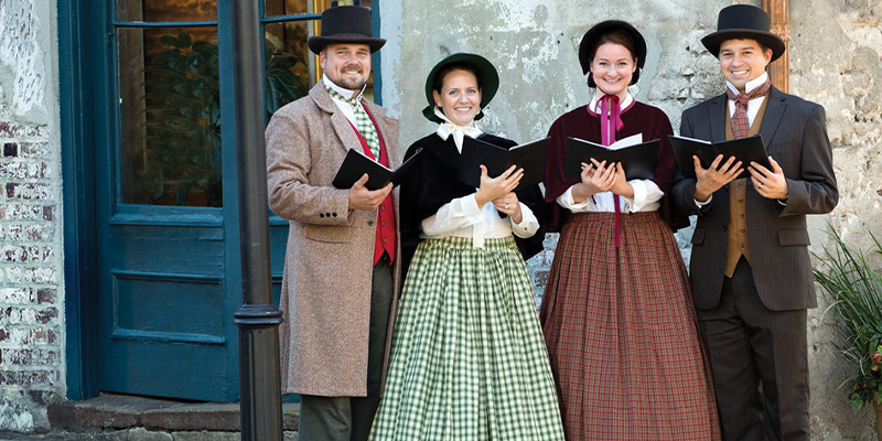 Spreading holiday cheer with the Charleston Caroling Company ...