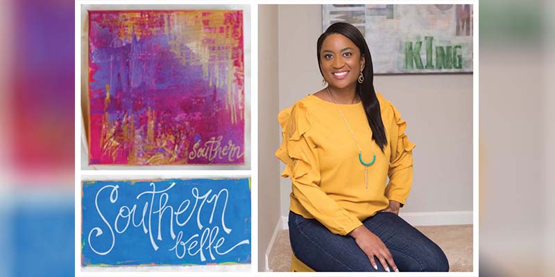 Graphic designer Andrea Glover creates colorful, Southern-inspired ...
